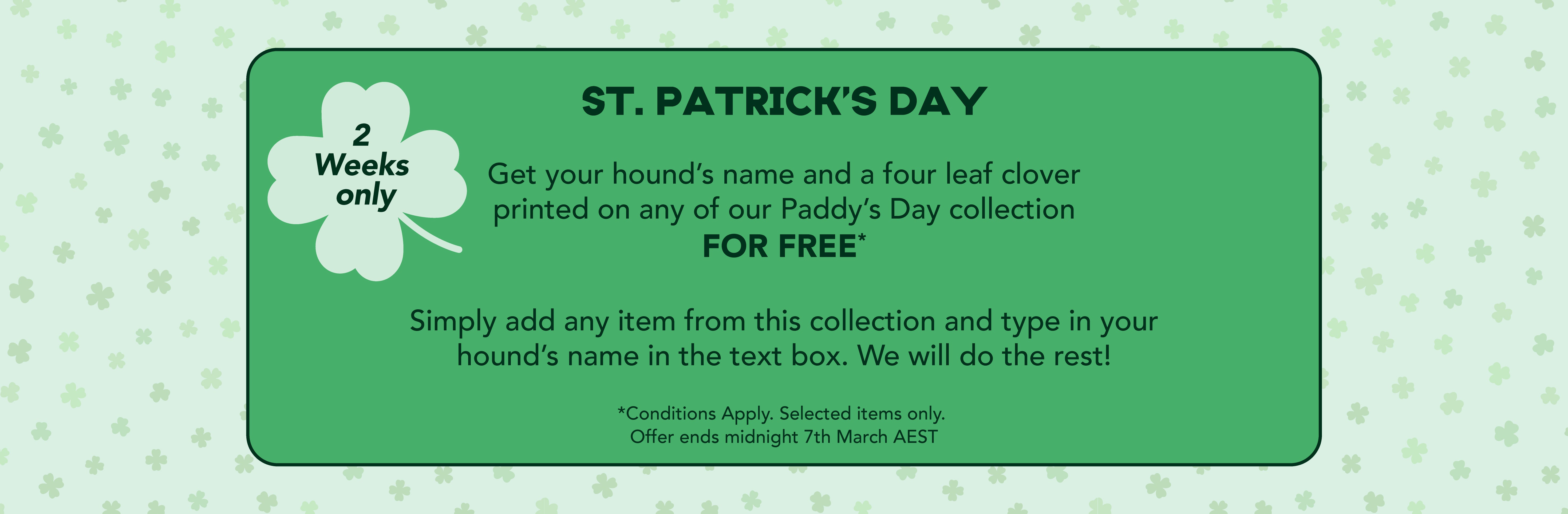 St Paddy's Day – Page 2 – Hound-Tees®