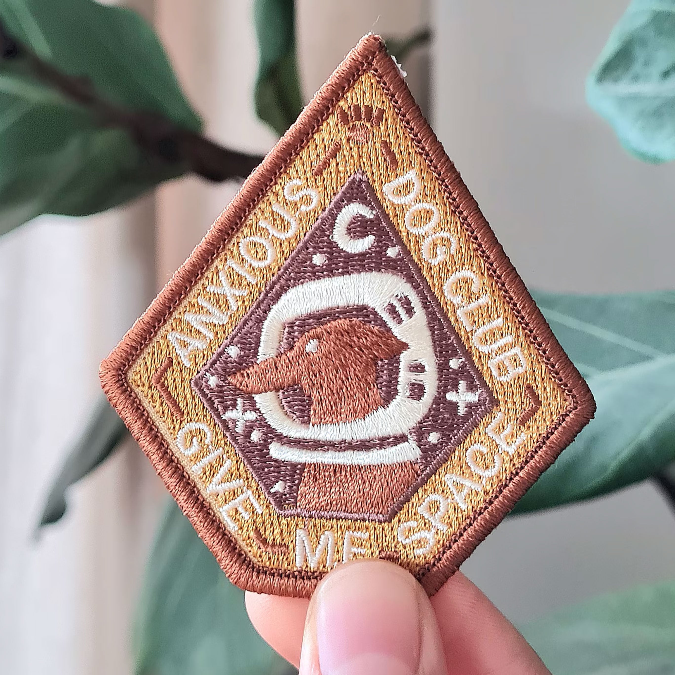 Green Hound "Anxious Club" Patch – houndtees