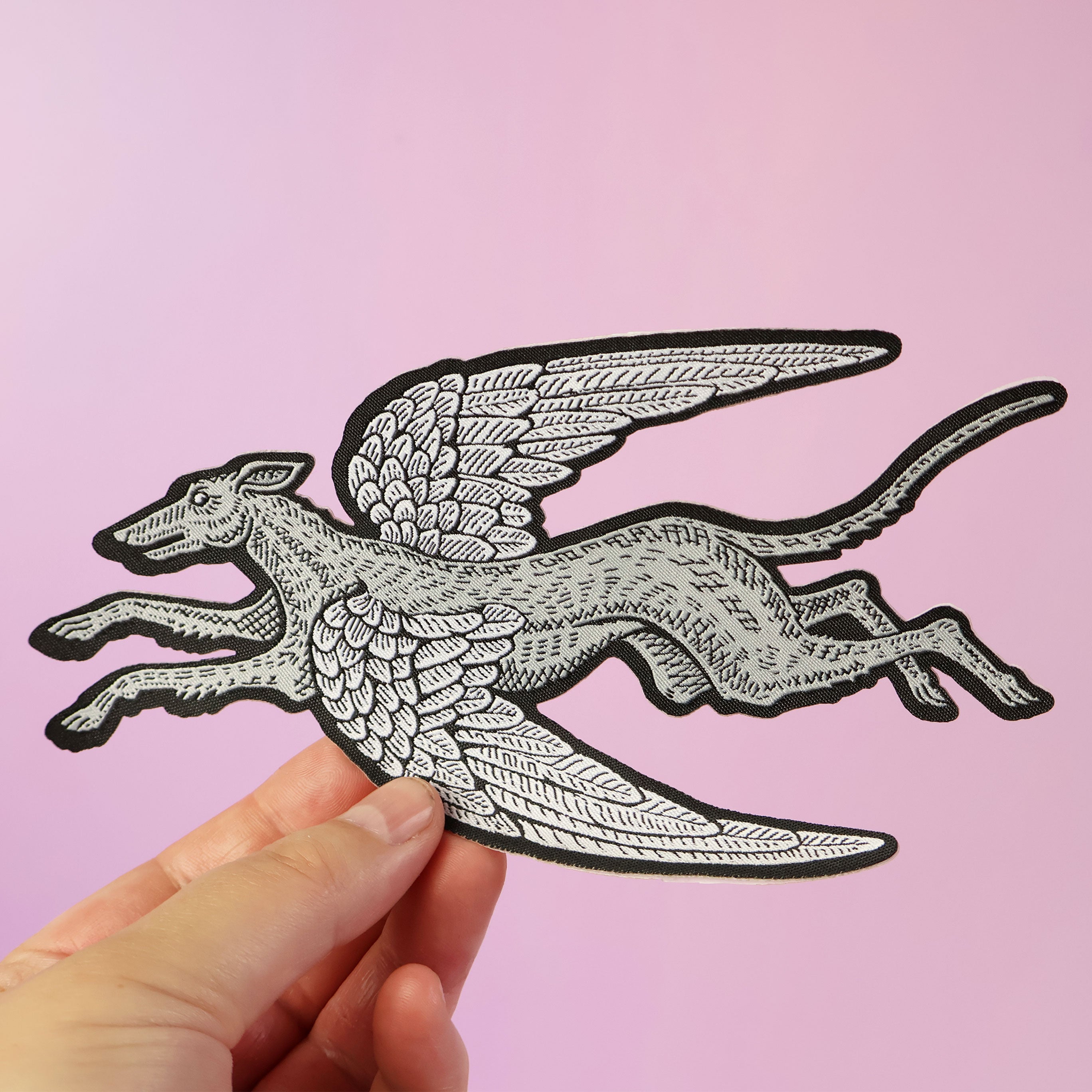 House of Hawks "Flying Hound" Fabric Patch – Hound-Tees®