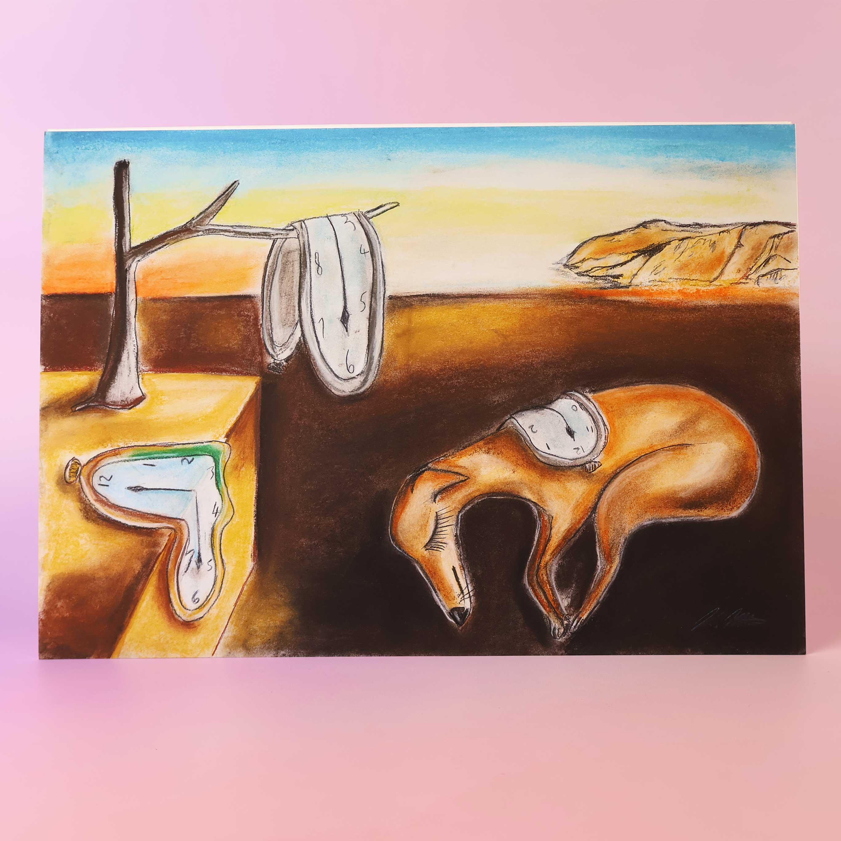 A4 Print - Persistence of Memory | Love Art Hound – Hound-Tees®